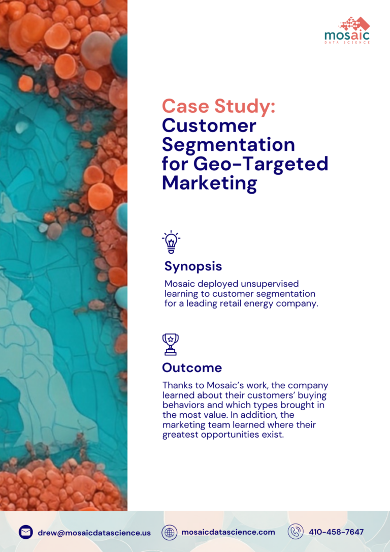 Unsupervised Customer Segmentation Case Study | Geo-based Marketing