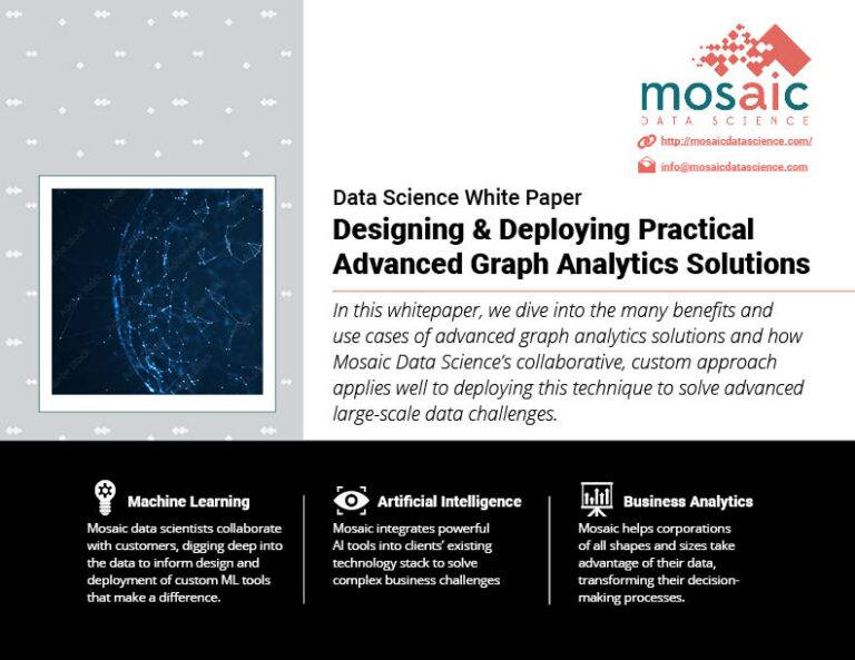 Designing And Deploying Practical Advanced Graph Analytics Solutions