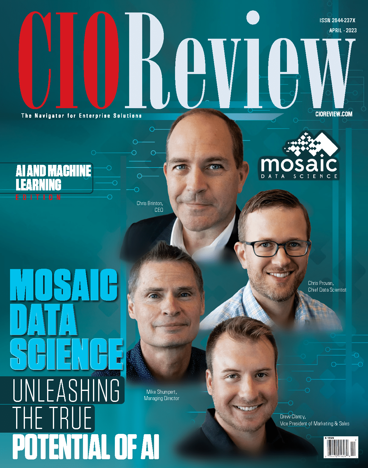 Top AI & ML Company of 2023 from CIO Review