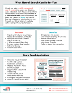 Neural Search Engine for Document Search