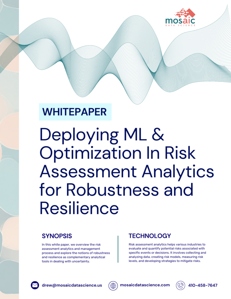 Risk Assessment Analytics Using Robustness and Resilience