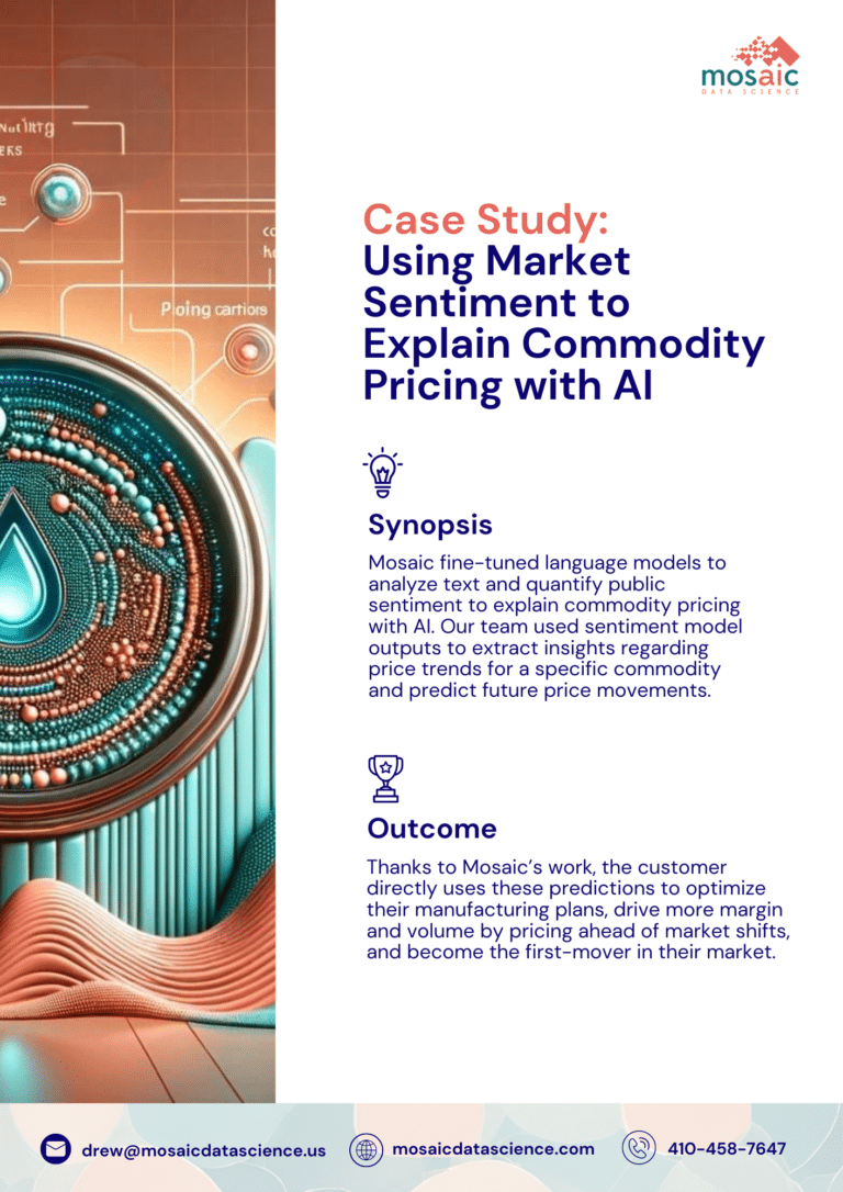 Quantifying Commodity Sentiment with AI | Mosaic Case Study