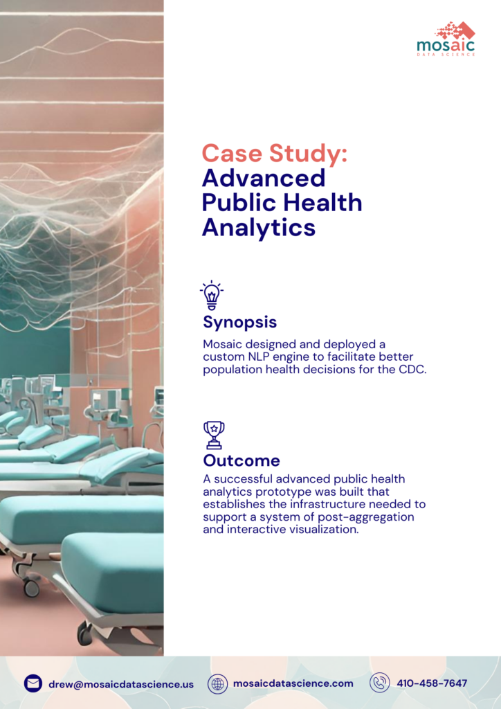 Advanced Public Health Analytics | Mosaic Data Science