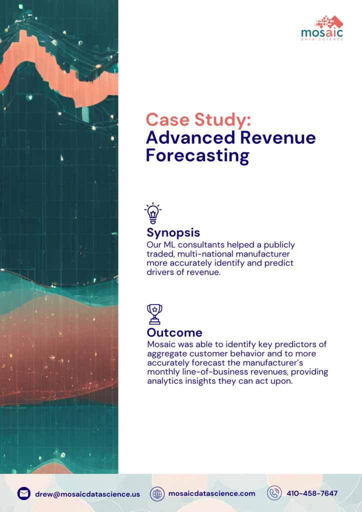 Advanced Revenue Forecasting | Mosaic Data Science