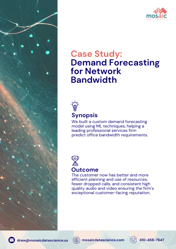Demand Forecasting for Network Bandwidth | AI Case Study