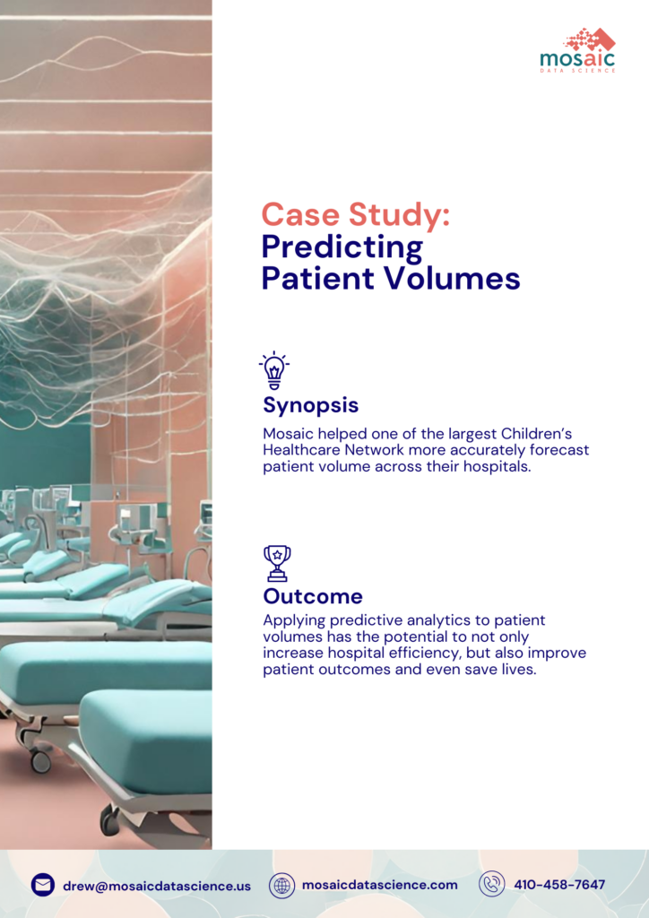 Predicting Patient Volumes Case Study | Predicting Patient Volumes
