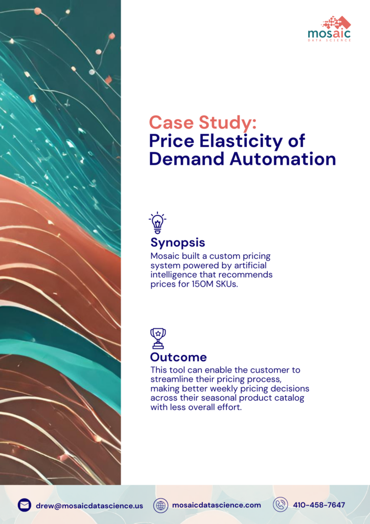 Price Elasticity of Demand Analytics | Retail ML Case Study